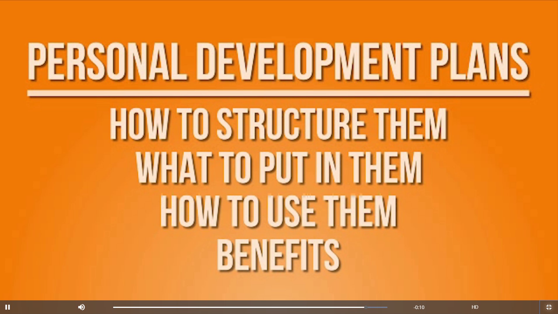 Your Personal Development | Online Course & Certification