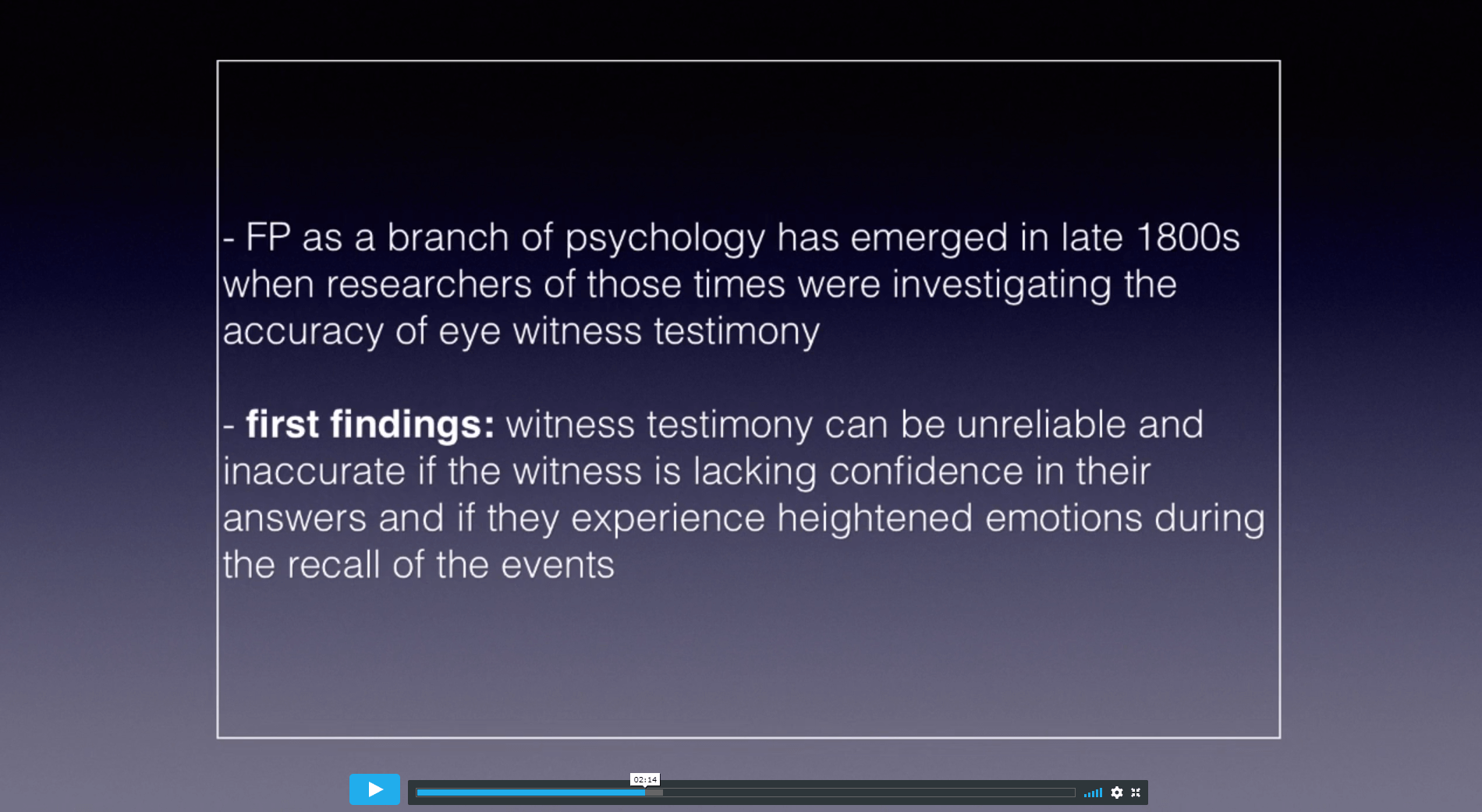 Forensic Psychology – Training Express