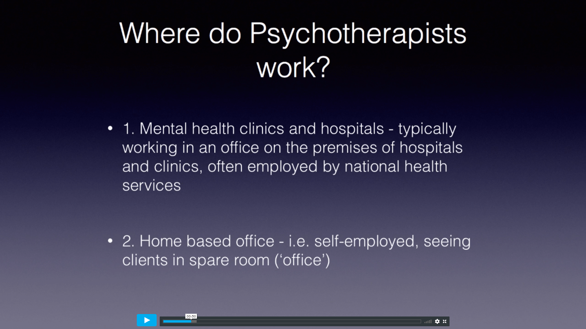 Introduction to Psychotherapy | Online Course