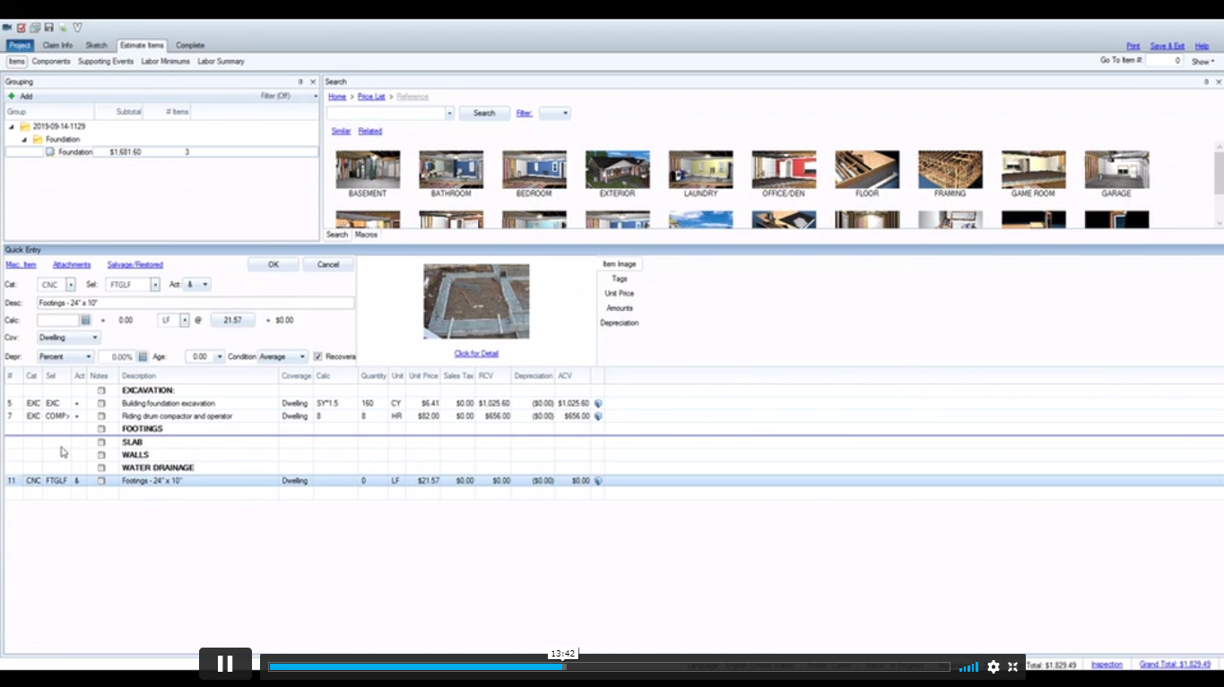 Xactimate Estimate Examples