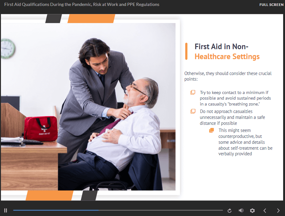 Workplace First Aid Level 4 | Online Course & Certification