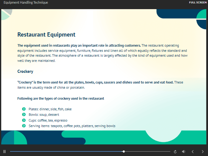 Professional Waiter Diploma – Training Express