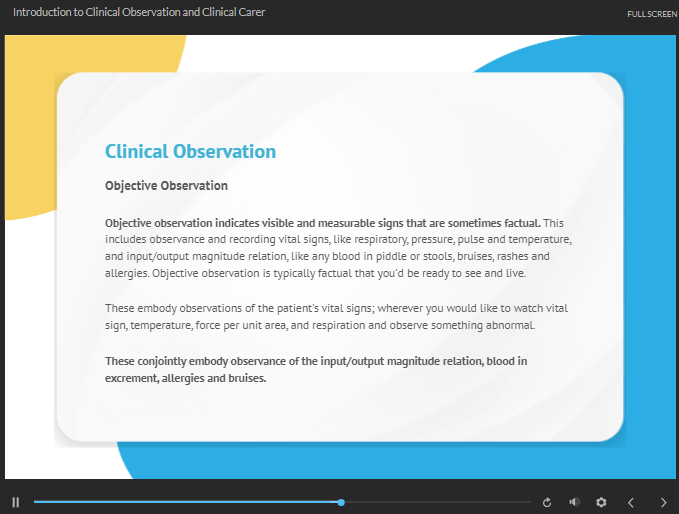 Clinical Observations Skills – Training Express